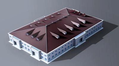 China Pintura Coating Steel Structure Edificio de oficinas prefabricado con sección C y sección Z columna y purlin en venta