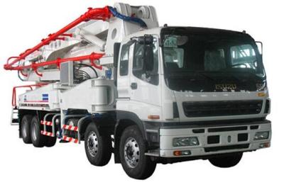 China HOWO CHASSIS 52m Truck-mounted Concrete pump for sale