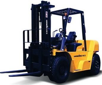 China 10 tons LONGKING LG100DT FORKLIFT,diesel powered for sale