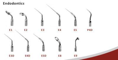 China Dental Ultrasonic Scaler Tips for Endodontics Compatible with EMS, Woodpeck, DTE, Satelec for sale