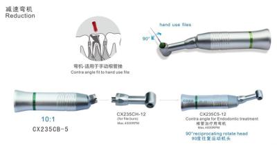 China Reduction Handpiece/Implant contra angle 10:1 for sale