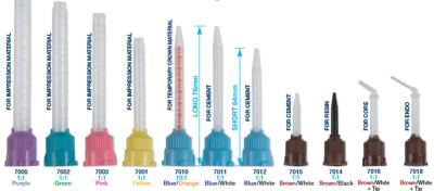 China Dental Disposable Products/Dental Impression mixing tips for sale