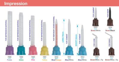 China Dental Disposable Products/Dental Impression mixing tips for sale