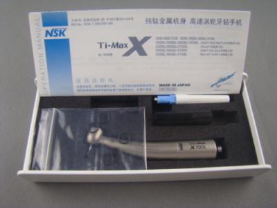 China Dental NSK Ti-Max X600L Fiber Optic Handpiece Turbine Standard Head Push Chuck for sale