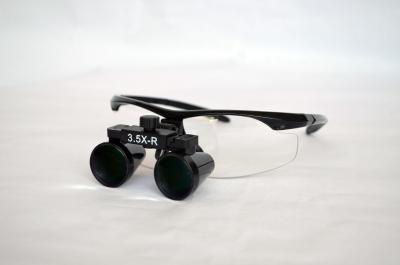 China 3.5X Dental Medical Surgical Binocular Loupes Optical Glass Magnifier with Aluminium Box for sale