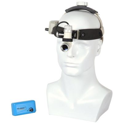 China Wireless 3 W LED Surgical Medical HeadLamp Headlight Medical Headlight with 2 Battery for sale