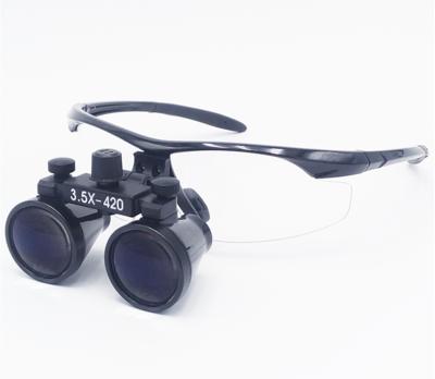 China 3.5X420mm Dental Magnifier Surgical Medical Binocular Loupes Binocular Loupes Magnifier for sale