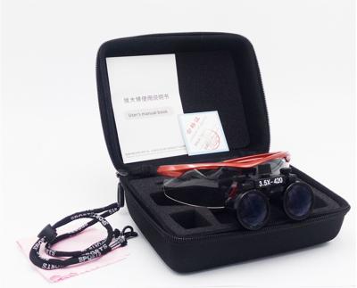 China 3.5X420mm Dental Magnifier Surgical Medical Binocular Loupes Binocular Loupes Magnifier for sale