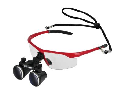 China 3.5X420mm Dental Magnifier Surgical Medical Binocular Loupes Binocular Loupes Magnifier for sale