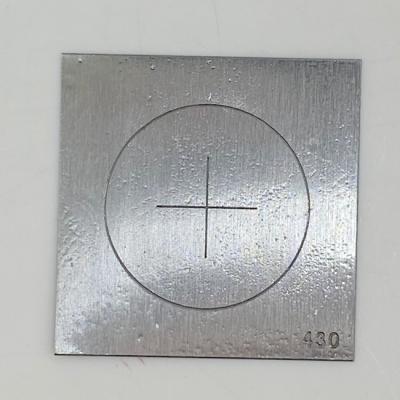 China ASME-2007 Magnetic Particle Testing PAGE Number V Test Shim Test Piece CX-230 for sale