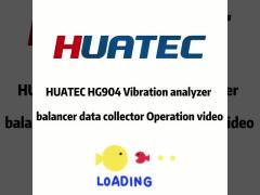 2 Channel Data Collector / Analyzer / Balancer HG904 Data Collector Transfer Function Analysis