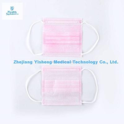 Cina La maschera di protezione eliminabile sicura dei bambini 3 pieghe un orecchio regolabile di 50 pacchetti avvolge le cinghie in vendita