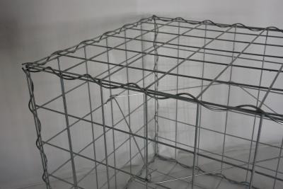 Cina Gabions Spot Weld Reinforced Zinc Aluminum Alloy Steel Galfan Gabion Basket in vendita