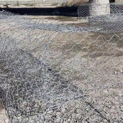 China Galfan Galvanized Gabion With Tensile Strength 350-550N/mm2 Spot Welded By 3.0mm Alloy Wire à venda