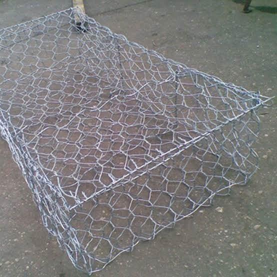 Quality Galfan Galvanized Alloy Spot Welded Gabions 1*1*1M Or Customized Size for sale