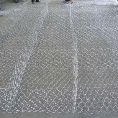 China Galfan Alloy Spot Welded Woven Wire Gabion Hotdip Galvanized zu verkaufen