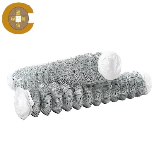 Quality Galvanized Iron Chain Link Fencing Mesh with Plastic Coating for sale