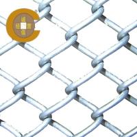 Quality Customizable Hot Dipped Plastic Coated Chain Link Fence Wear Resisting for sale