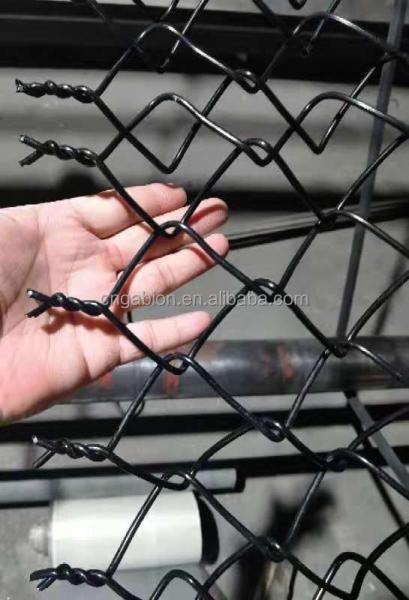 Quality CN GABION Hot Sale Green 3.0mm Galvanized Chain Link Mesh With 50*50mm Aperture for sale
