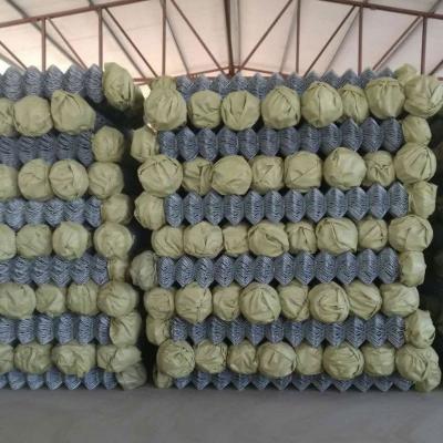 China Woven Fence System Top Galvanized Steel Wire Alloy Chainlink Fence Te koop
