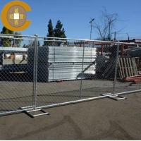 China 6x12ft Galvanized Temporary Fence Panel for Construction Security for sale