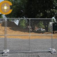 China 6x12ft Galvanized Temporary Fence Panel for Construction Security for sale