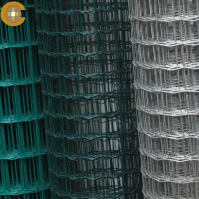 Cina 2x2 3/8 Inch Plastic Coated Welded Wire Mesh Fence Roll Erosion Resistant in vendita