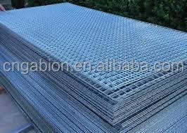 Cina Industrial Commercial 6x15 Galvanized Steel Heavy Fence Welded Wire Mesh Panel in vendita