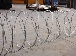 Quality 2.5mm Galvanized Iron Single Razor Wire for sale