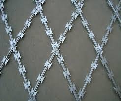 Quality 2.5mm Galvanized Iron Single Razor Wire for sale