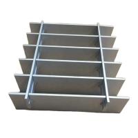 Quality Anti Slip Square Hole Galvanized Steel Grating for sale