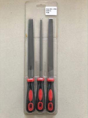 China china manufacturer 3pc steel file Set with double blister package for sale