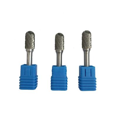 China New design solid carbide burrs metal cutting bur tungsten carbide burr set for sale