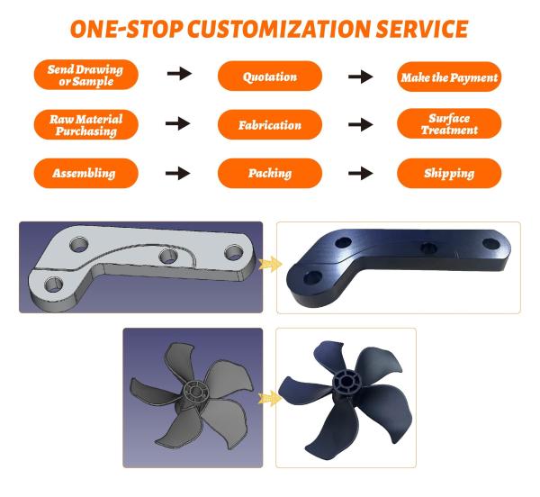 Quality OEM CNC Machined Anodized Aluminum CNC Milling Complex Components Precision Aluminum Auto Parts for sale