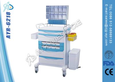 China Hospital ABS Material Medical Anaesthesia Trolleys For Medical Clinic for sale