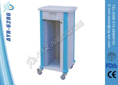 China 25 Shelves Patient Case History Trolley With ABS Dossiers for sale