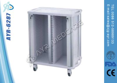 China 60 Layers Capacity Patient Medical Dossier Trolley Without Drawers for sale