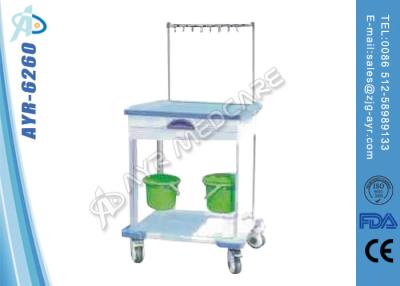 China Durable Medical IV Pole Infusion Treatment Trolley / Carts CE Approved for sale