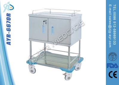 China Hospital Instrument Cabinet Medical Trolleys Medicine Dispensing Trolley for sale
