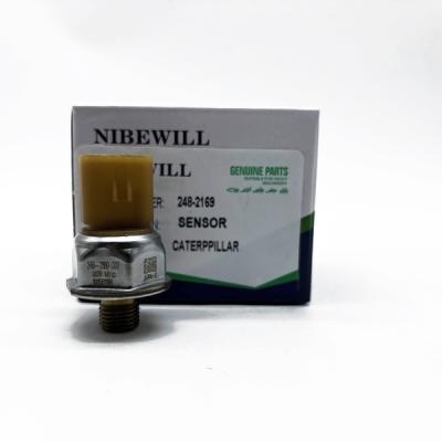 China 248-2169 Common Rail Fuel High Pressure Sensor For E320D 323D 324D Excavator Engine for sale