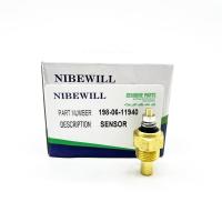 China 198-06-11940 Water Temperature Sensor for Komatsu PC60 PC200 PC220 Excavator 24V for sale