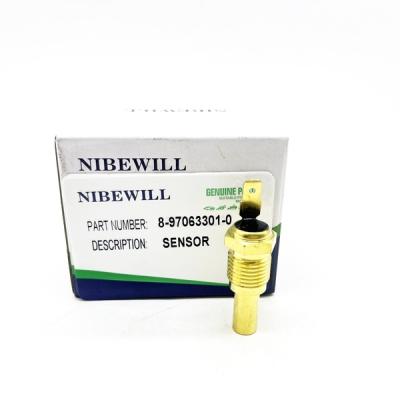 China OEM 8-97063301-0 Water Temperature Sensor for EX55 EX60 EX70 Excavator for sale