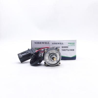 China OEM And New Throttle Knob Excavator Spare Parts For CAT E320D2 for sale