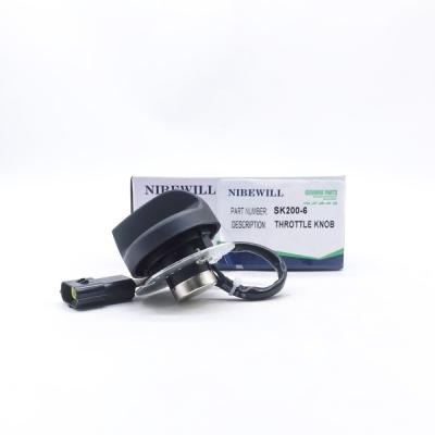 China YN5200009P1 Throttle Knob Kobelco Excavator Parts For SK200-6 SK200-6E for sale