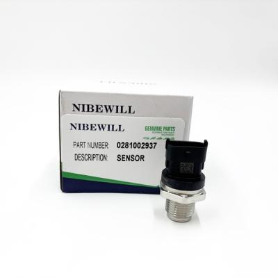 China 0281002937 Fuel Rail Pressure Sensor 1800 Bar Common Rail Pressure Sensor for sale