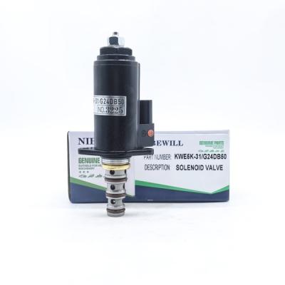 China KWE5K-31-G24DB50 Safety Lock Solenoid Valve For SK330-6E SK330-8 for sale