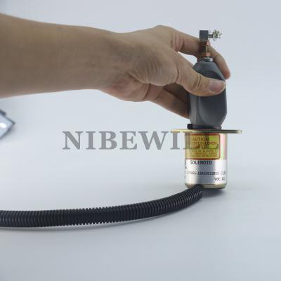 China 12V/24V OEM Stop Solenoid Valve for Construction Vehicles and Excavator Electrical Parts for sale