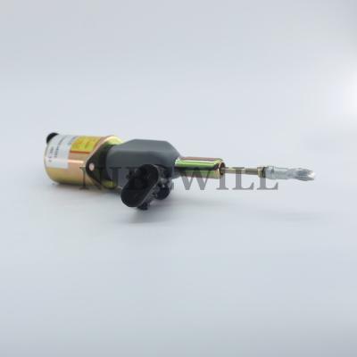 China 1751ES-12A6UC4B3S1 New OEM Shut Off Solenoid Stop Solenoid 12V / 24V for Excavators for sale