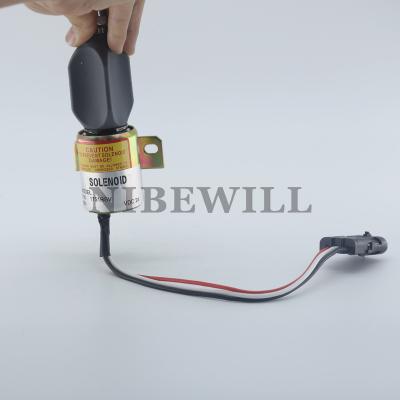 China 1751RSV 12V / 24V Engine Stop Solenoid OEM with 3-18 Month Warranty for Excavators and Construction Vehicles for sale