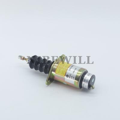 China 3906398 Fuel Shutdown Solenoid For C-ummins replaces Single Terminal for sale